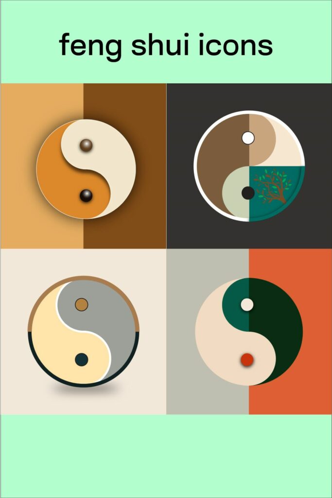 feng shui icon - MasterBundles