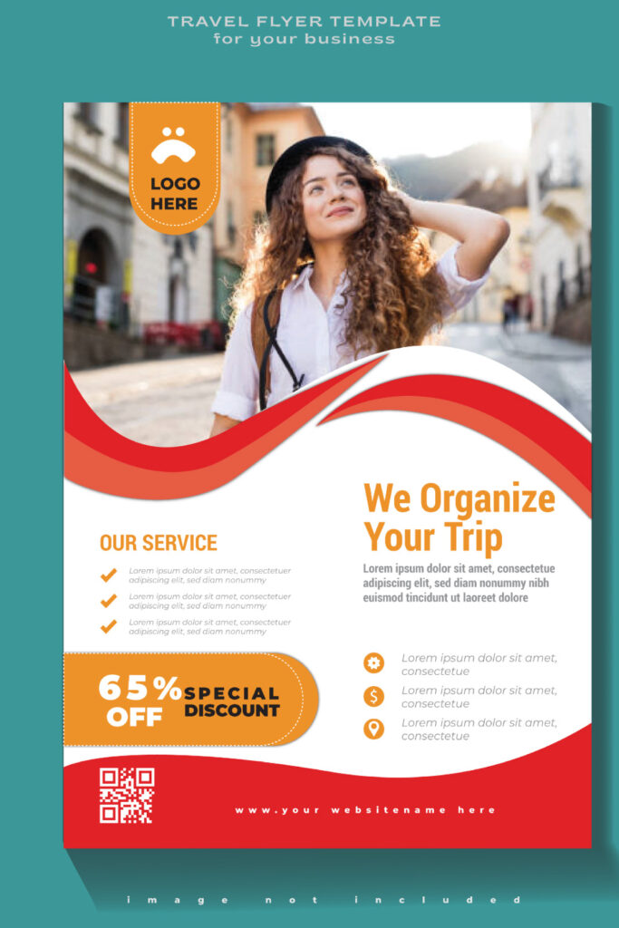 travel tour flyer template for your business. travel flyer design ...