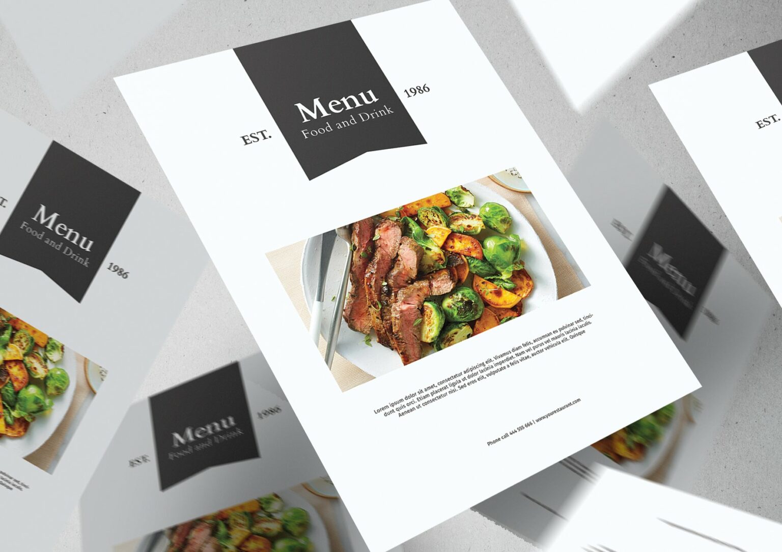 Clean Food Menu – MasterBundles