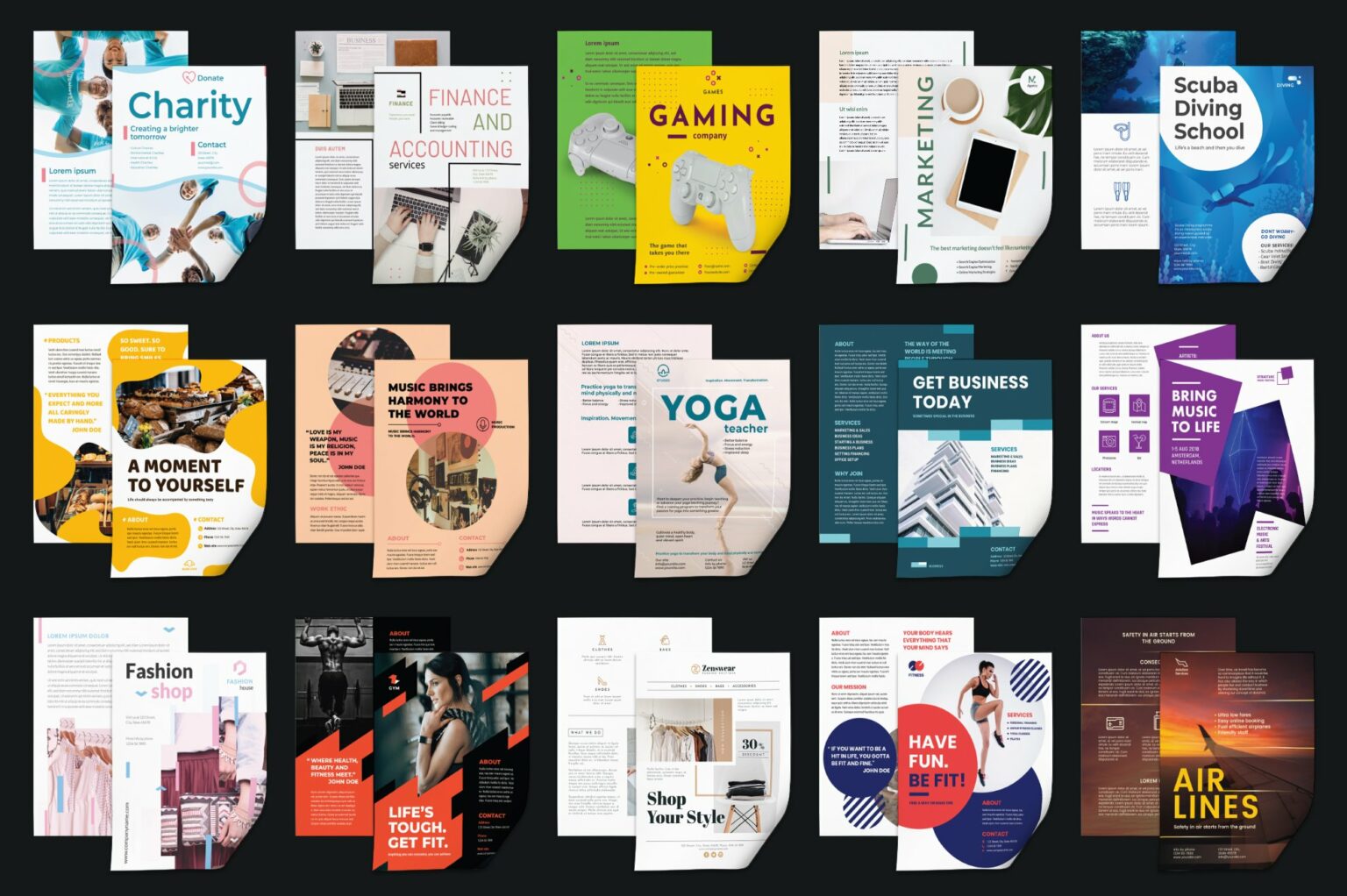 Flyer Template Bundle – MasterBundles