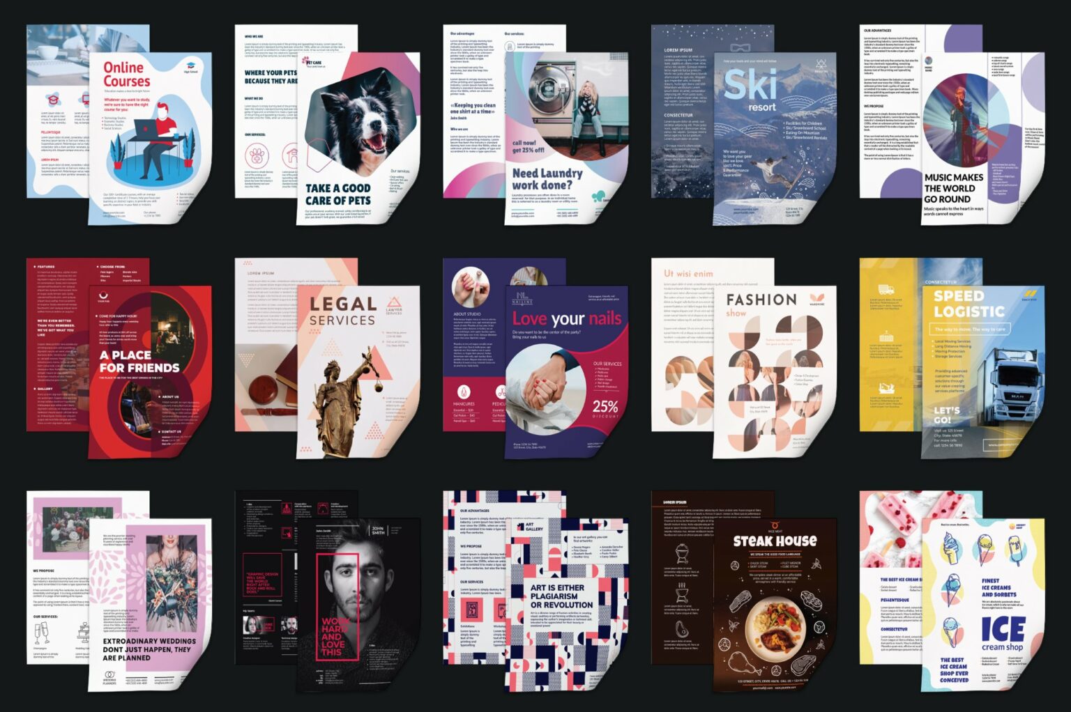 Flyer Template Bundle – MasterBundles