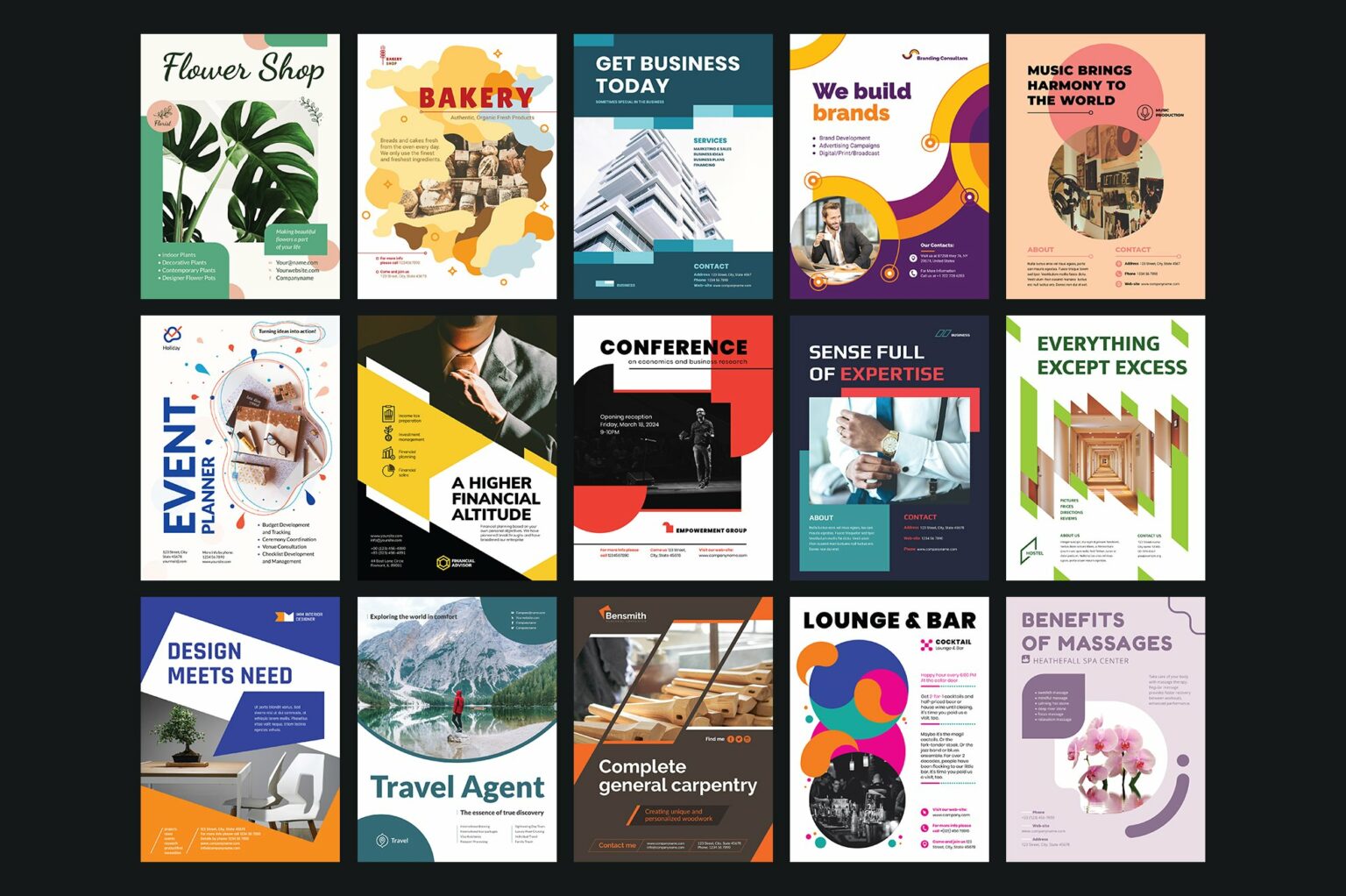 Flyer Template Bundle – MasterBundles