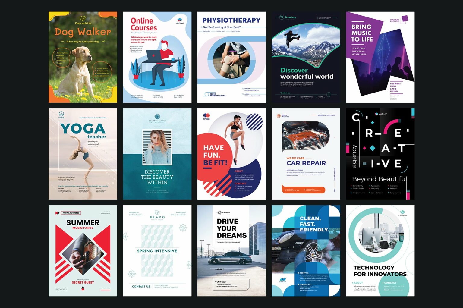 Flyer Template Bundle – MasterBundles