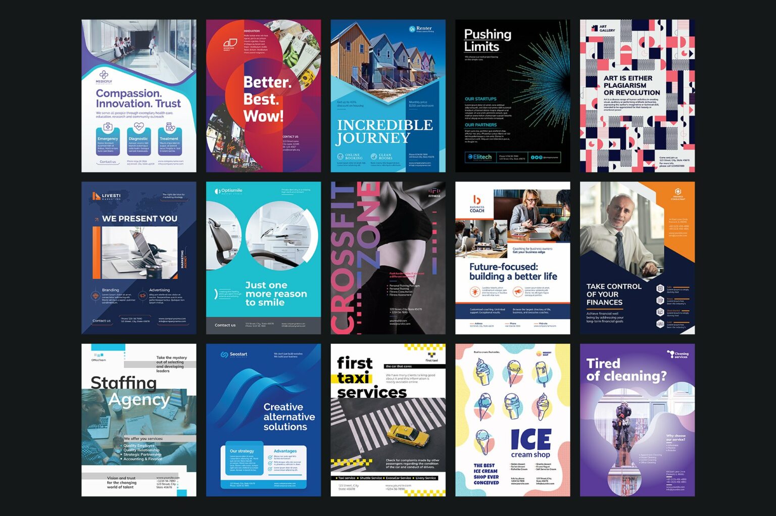 Flyer Template Bundle – MasterBundles