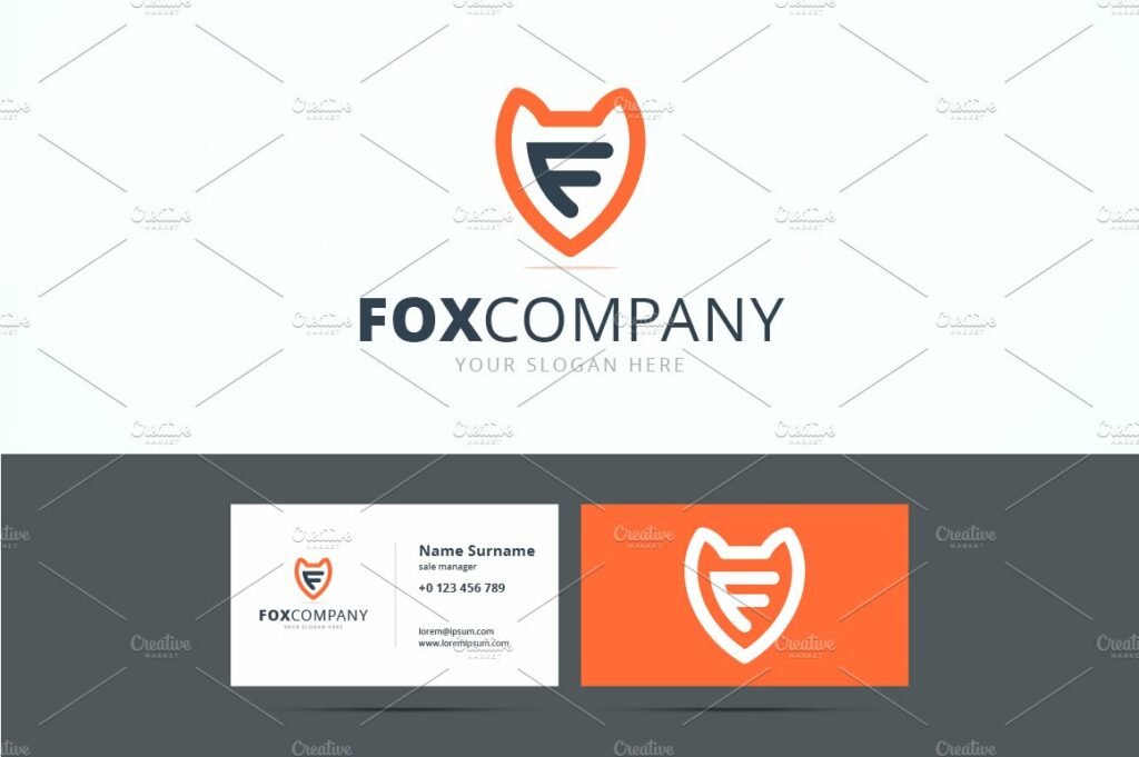 Fox logo – MasterBundles