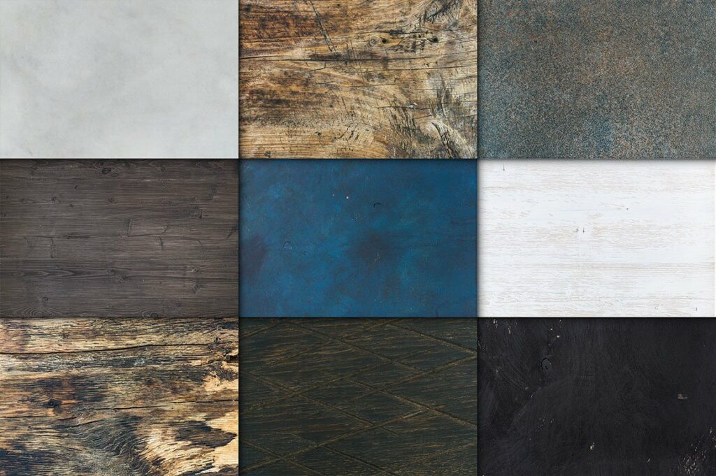 100 Textures Pack. Wooden & Stone – MasterBundles