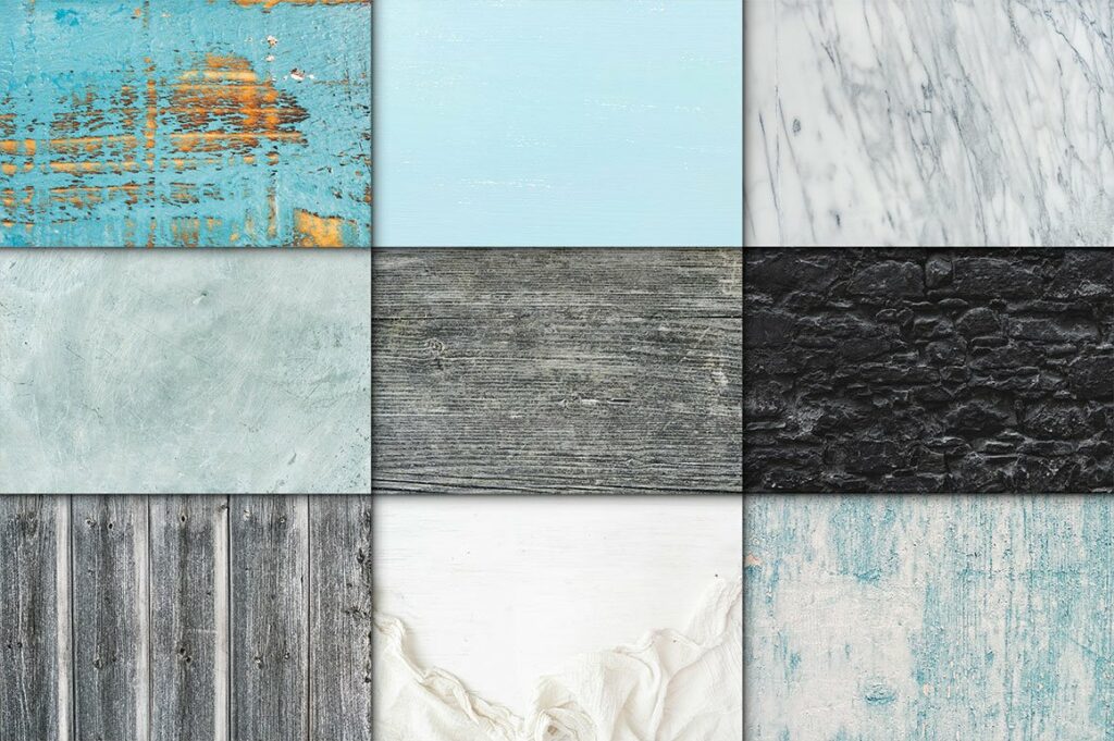 100 Textures Pack. Wooden & Stone – MasterBundles