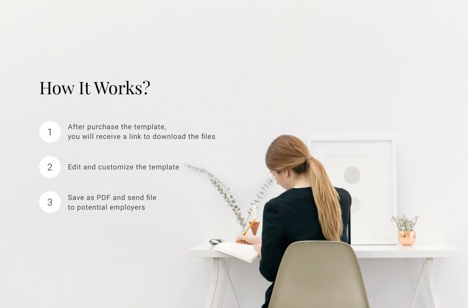 Professional Resume Template CV – MasterBundles