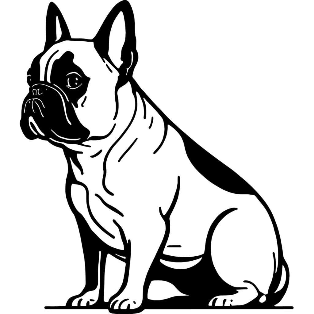 French bulldog Logo Illustration - MasterBundles