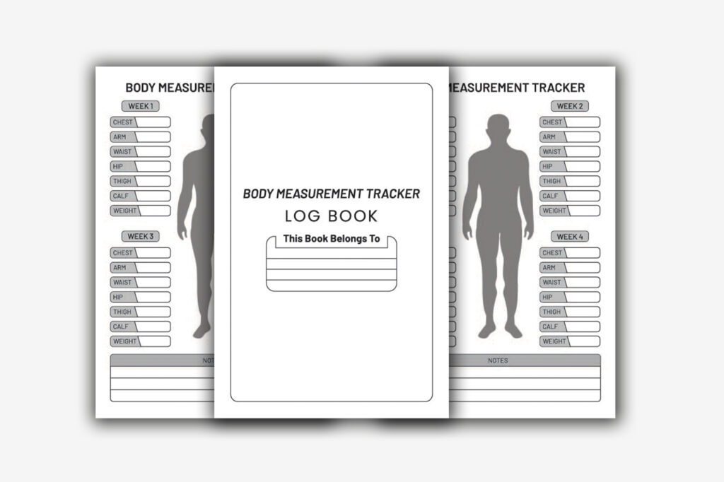 Body Measurement Traker Log Book - KDP Interior