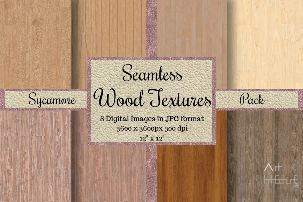 Seamless Wood Textures - Sycamore – MasterBundles