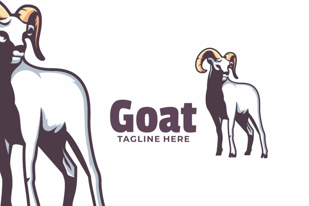 Goat Logo Vector – MasterBundles