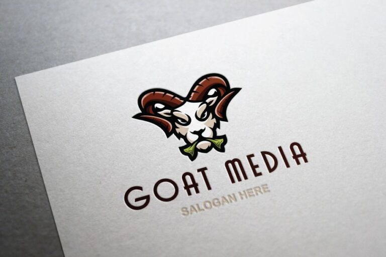 Goat Media Logo – MasterBundles