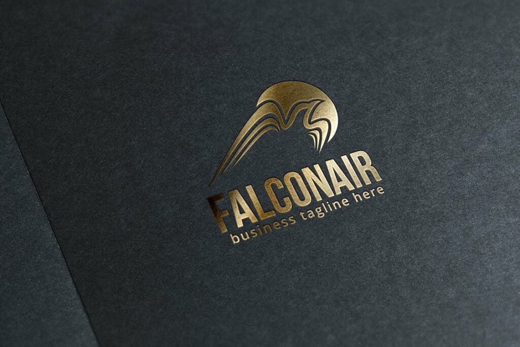 Falcon Air Logo – MasterBundles