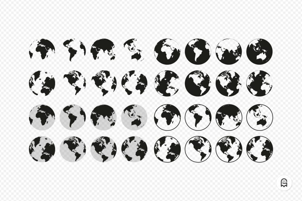 The Earth - 32 Icons – MasterBundles
