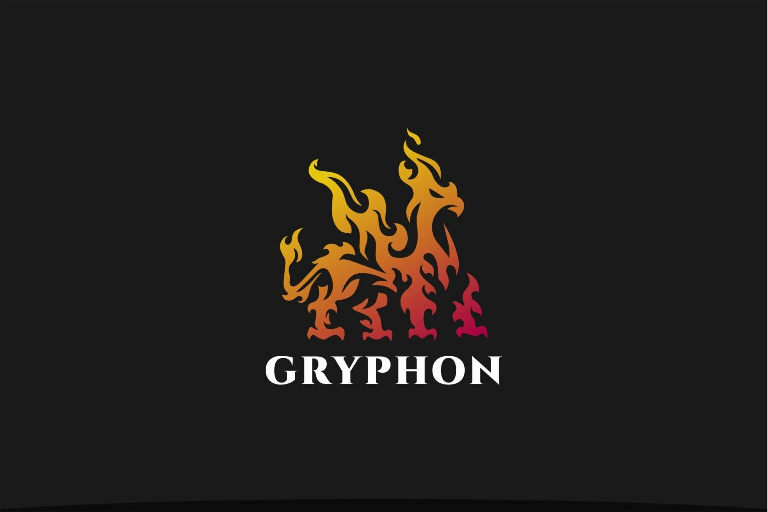 Gryphon Flame Logo – MasterBundles