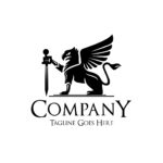 Gryphon Heraldic Logo - Only ? $15 - MasterBundles