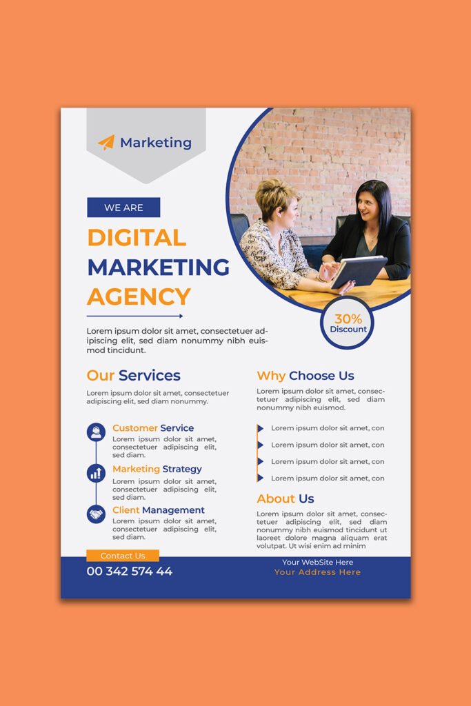 Flayer Template Design - MasterBundles