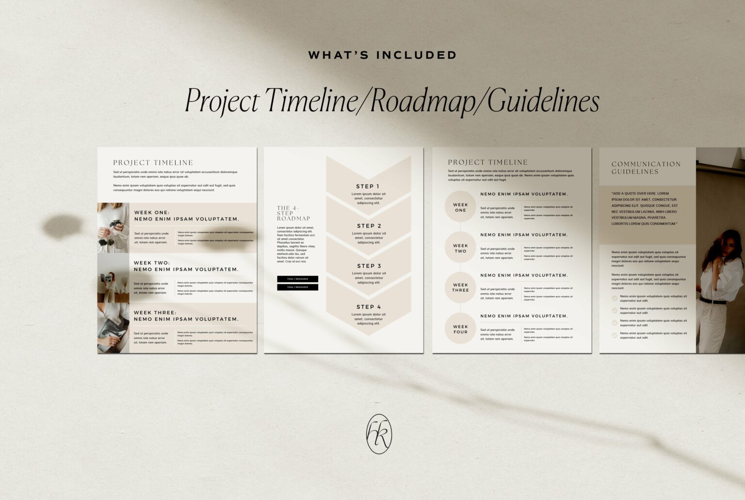 Project Proposal Canva Template – MasterBundles