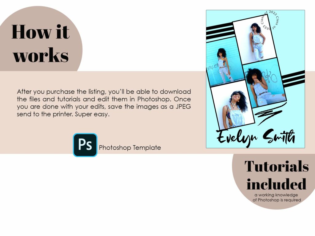 Modern Photoshop Grad Card Bundle – MasterBundles