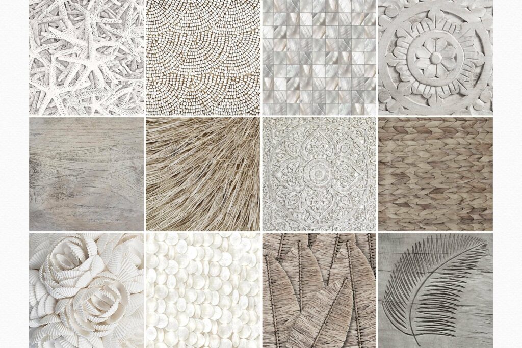 Neutral Balinese Textures – MasterBundles