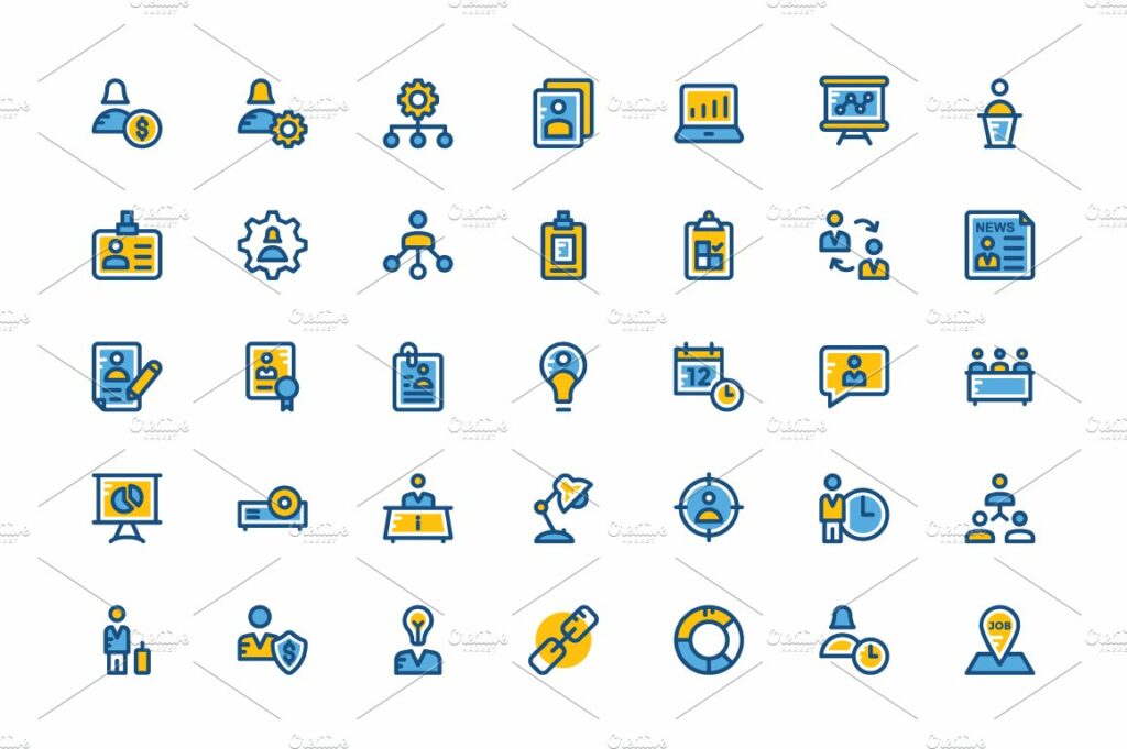 75+ Human Resources Vector Icons – MasterBundles