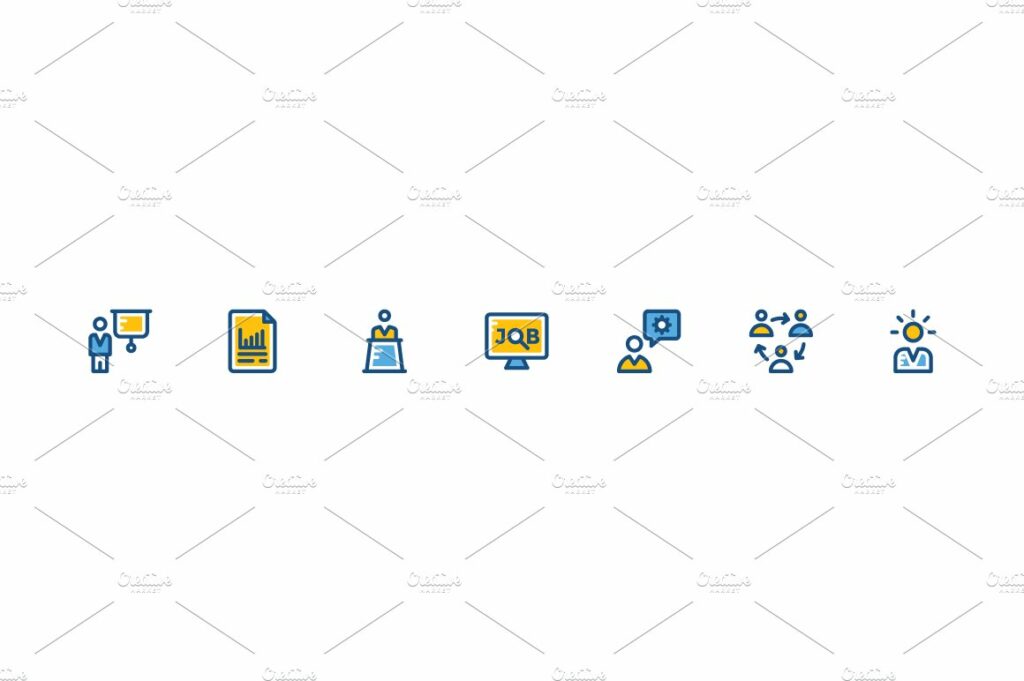 75+ Human Resources Vector Icons – MasterBundles