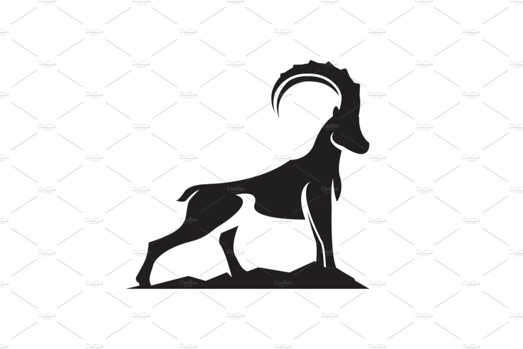 Ibex logo design template – MasterBundles