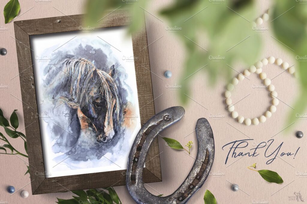 Ink Horses Graphic Collection – MasterBundles