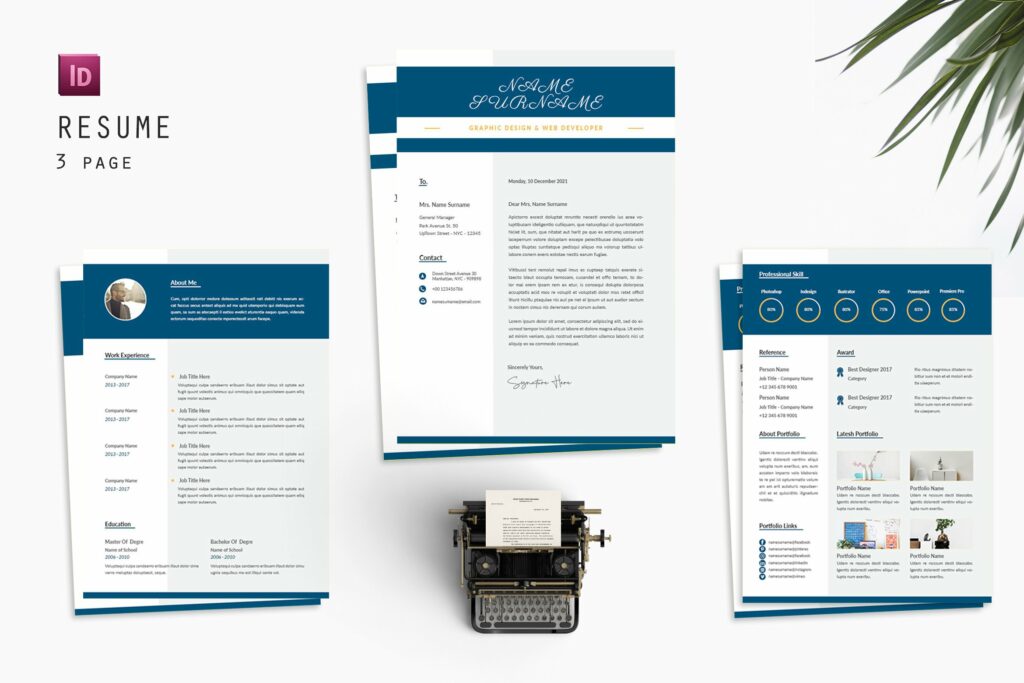 Web Developer Resume Designer – MasterBundles