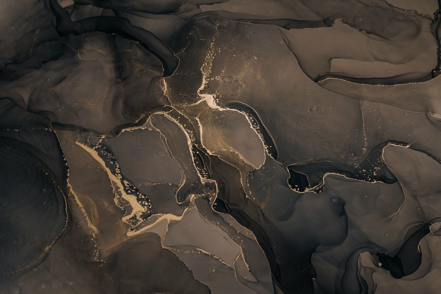 Abstract Black ink textures – MasterBundles