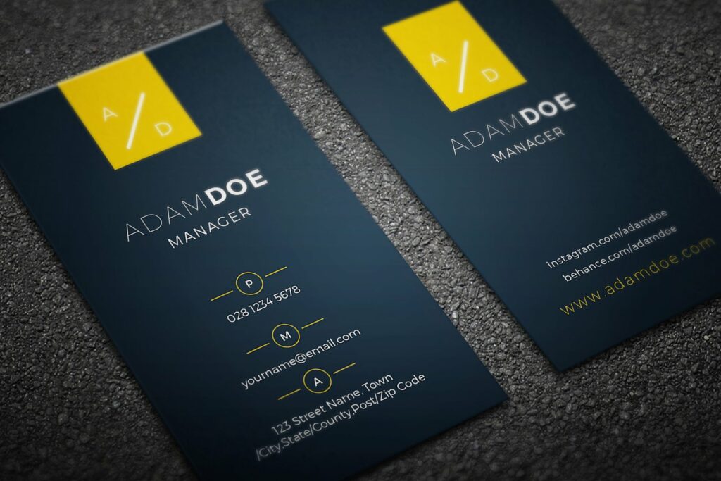 Resume Template & Business Card – MasterBundles