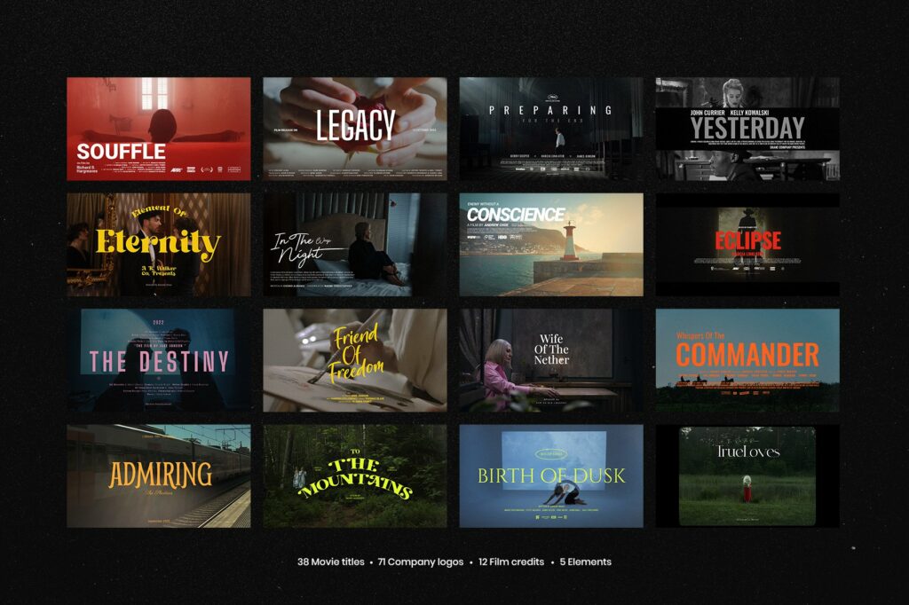 Movie Titles Vol.2 – MasterBundles