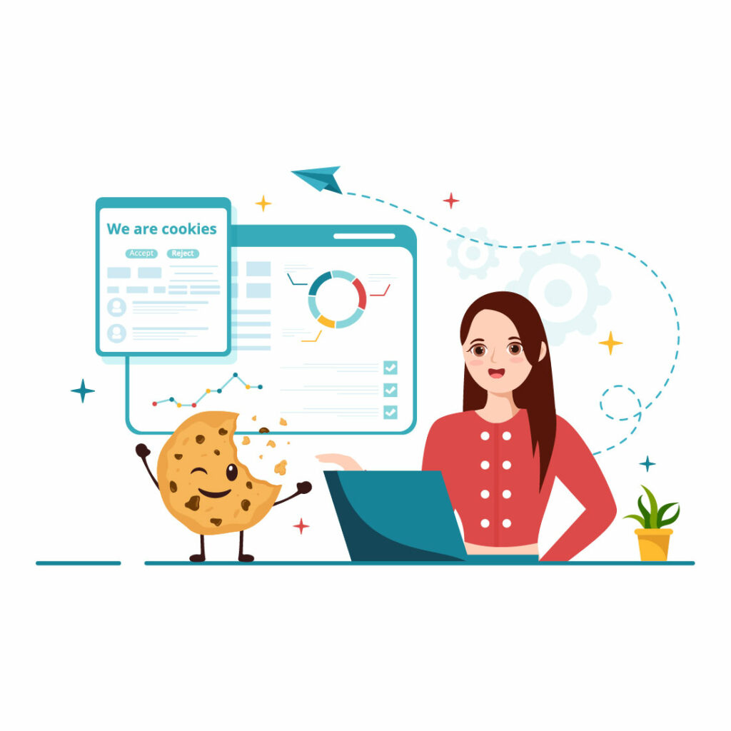 12 Internet Cookies Technology Illustration - MasterBundles