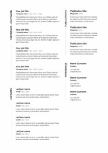 James | CV / resume template – MasterBundles