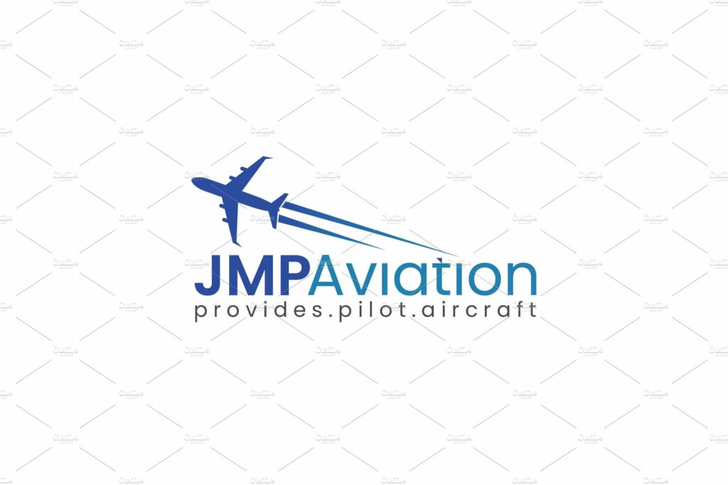 Aviation | Pilot | Airplane Logo – MasterBundles