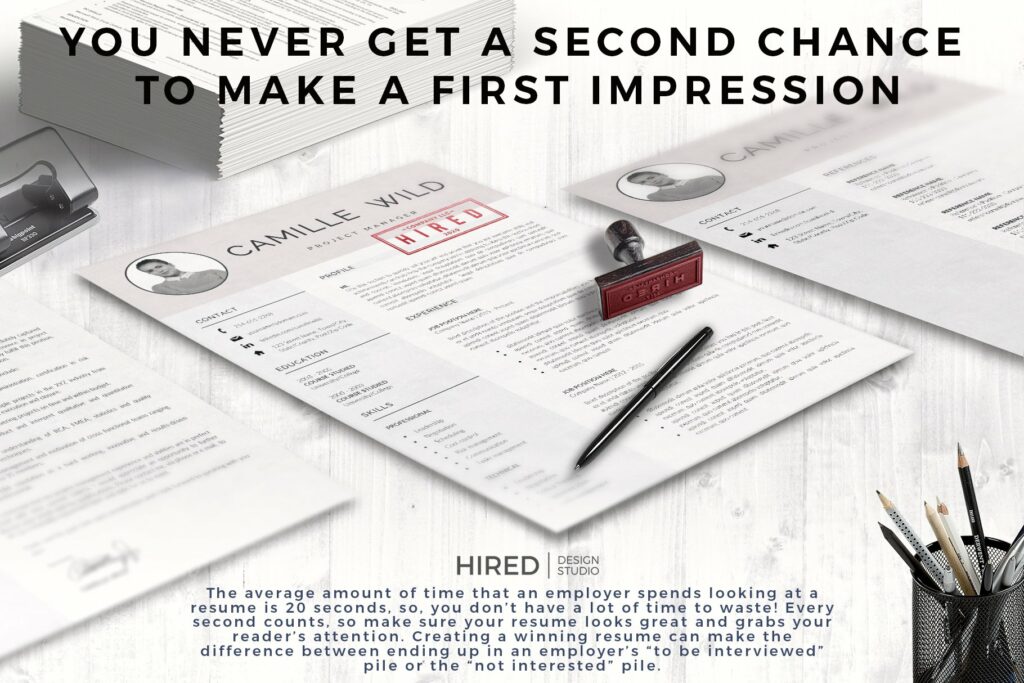Professional CV for Project Manager – MasterBundles