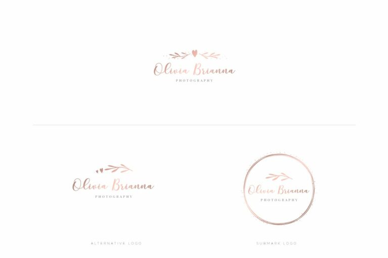 Ladylike Premade Branding Logos – MasterBundles