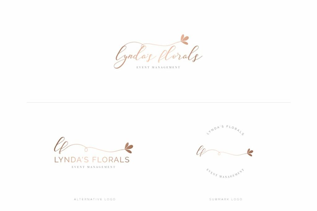 Ladylike Premade Branding Logos – MasterBundles