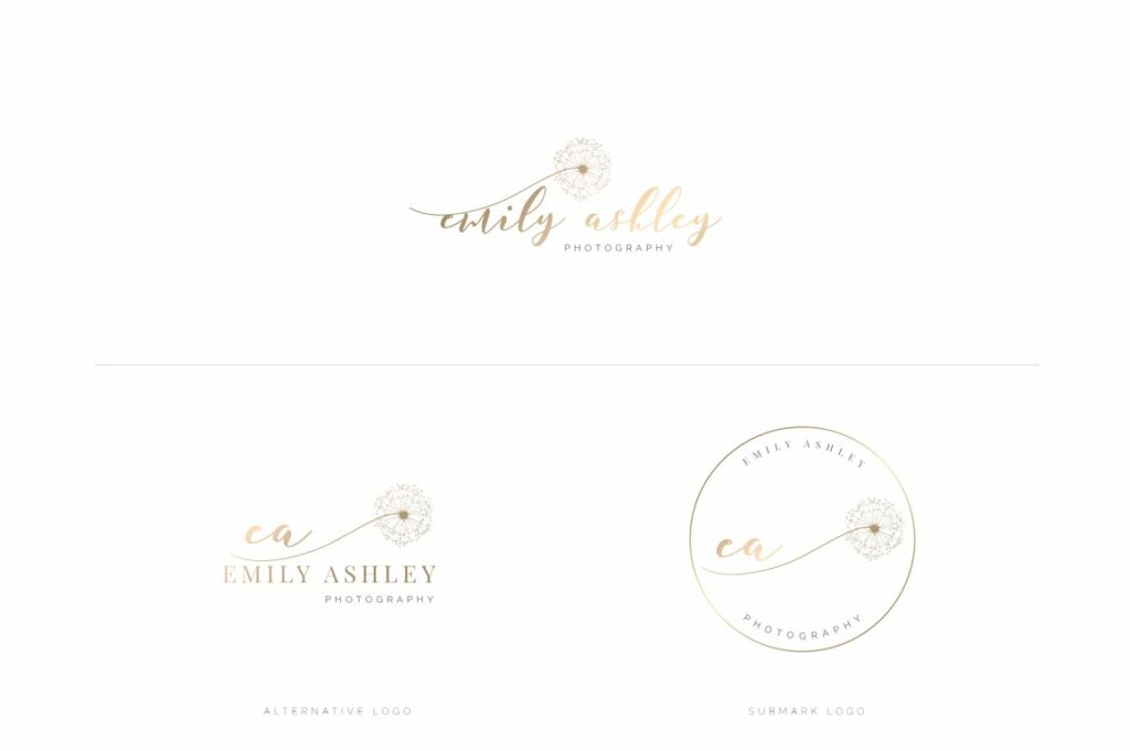 Ladylike Premade Branding Logos – MasterBundles