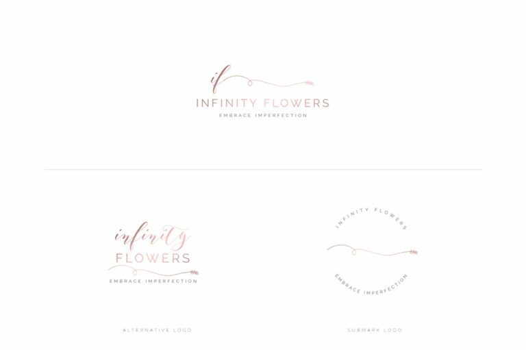 Ladylike Premade Branding Logos – MasterBundles