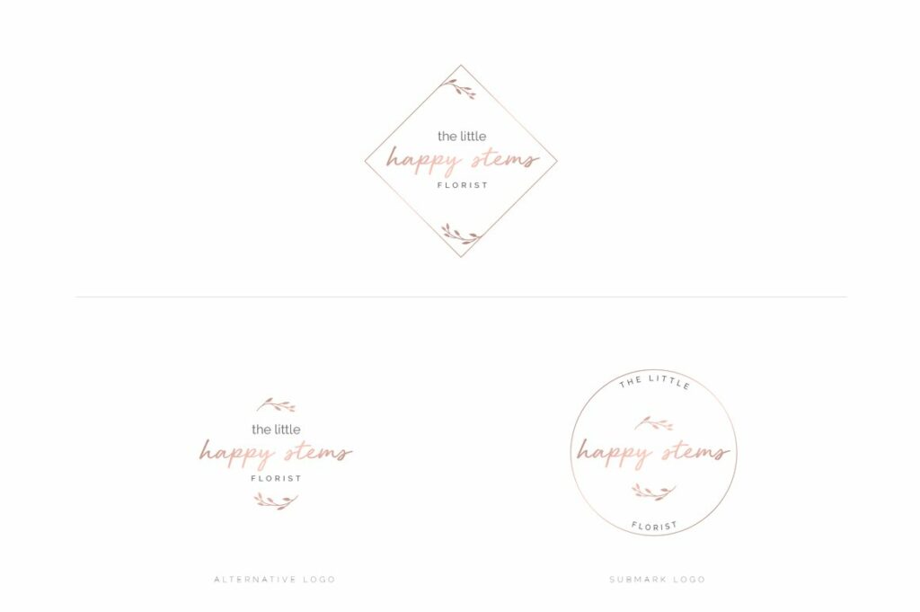 Ladylike Premade Branding Logos – MasterBundles