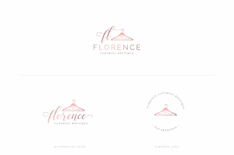 Ladylike Premade Branding Logos – MasterBundles