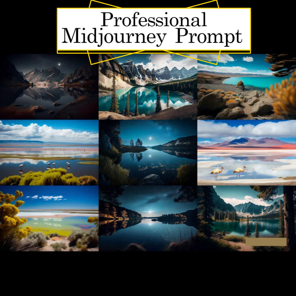 Realistic Landscape Nature Photography Midjourney Prompt - MasterBundles
