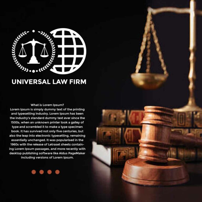 Law Firms Logo Design Template – MasterBundles