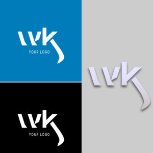 LETTER WK LOGO DESIGN CREATIVE MODERN MINIMALIST DESIGN LOGO WITH ...