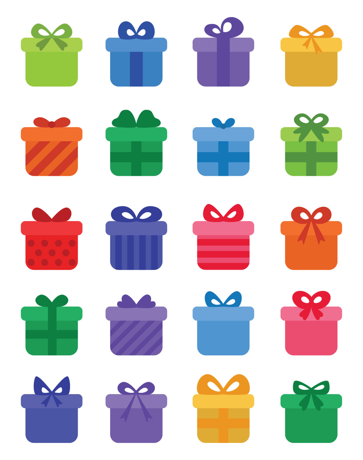 Gift Icons Set – MasterBundles