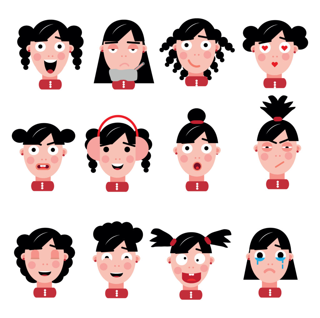 Girl Emoji Set – MasterBundles