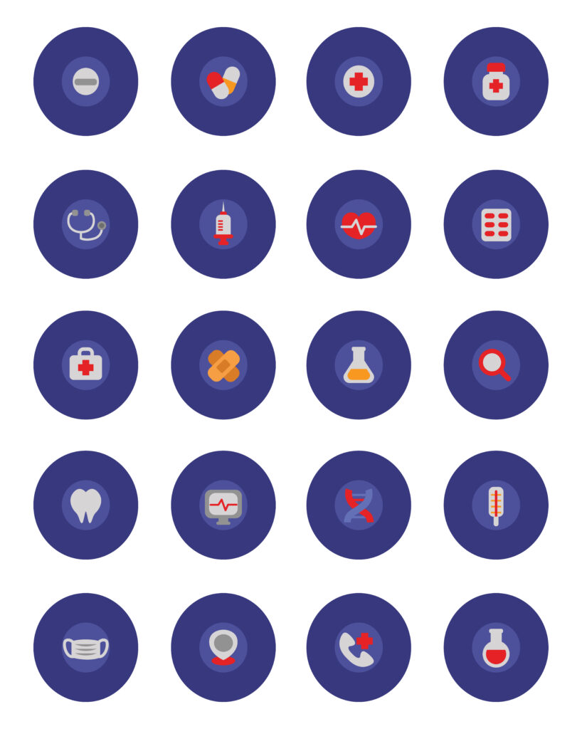 Health Set icons – MasterBundles