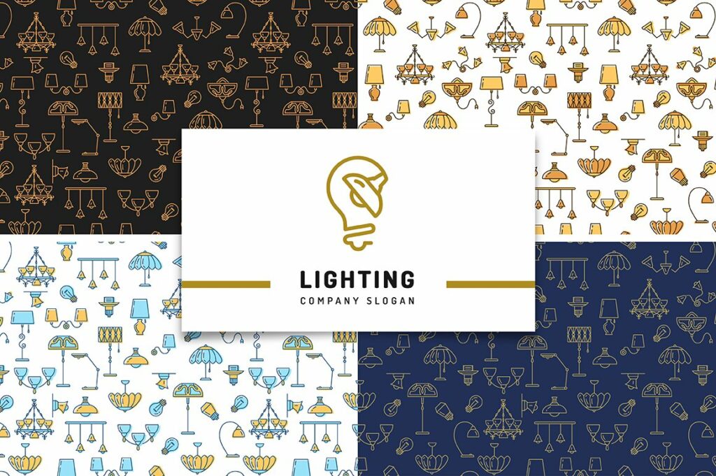 Lighting Logo & Branding Templates – MasterBundles